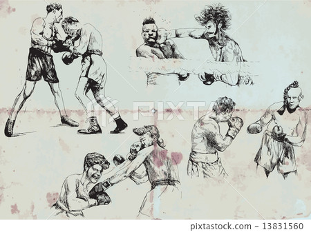 boxing match - pack - Stock Illustration [13831560] - PIXTA