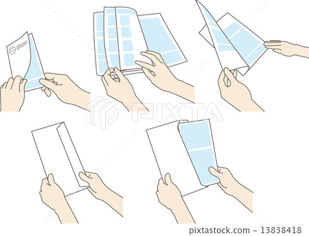 Hand with DM - Stock Illustration [13838418] - PIXTA