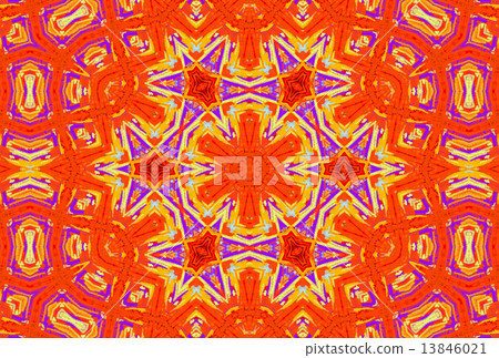 Bright abstract pattern - Stock Illustration [13846021] - PIXTA