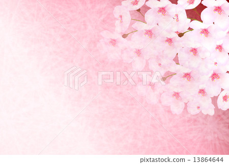 Sakura Japanese paper background - Stock Illustration [13864644] - PIXTA