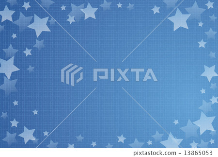 Background template star postcard - Stock Illustration [13865053] - PIXTA