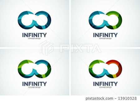 Infinity company logo icon set - Stock Illustration [13910328] - PIXTA