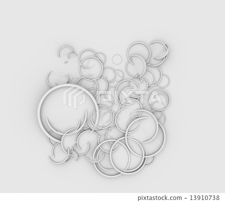 Background material with circles - Stock Illustration [13910738] - PIXTA