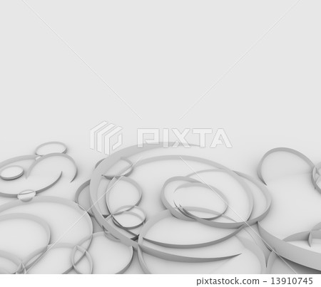 Background material with circles - Stock Illustration [13910745] - PIXTA