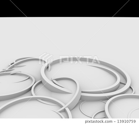 Background material with circles - Stock Illustration [13910759] - PIXTA