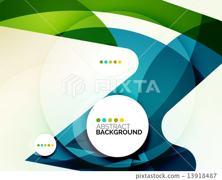 Colorful fresh modern abstract background - Stock Illustration ...