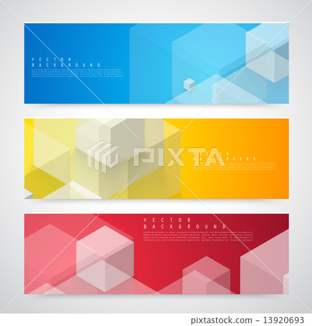 Flyer template header design. - Stock Illustration [13920693] - PIXTA