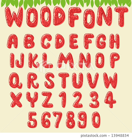 sweet cheery alphabet collection - Stock Illustration [13948834] - PIXTA