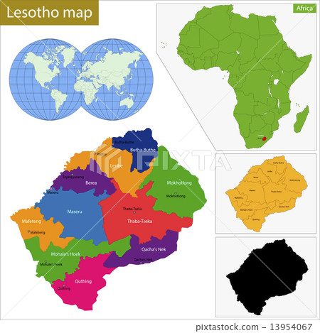 Basotho Map