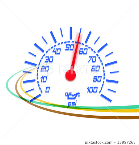 Speedometer - Stock Illustration [13957265] - PIXTA