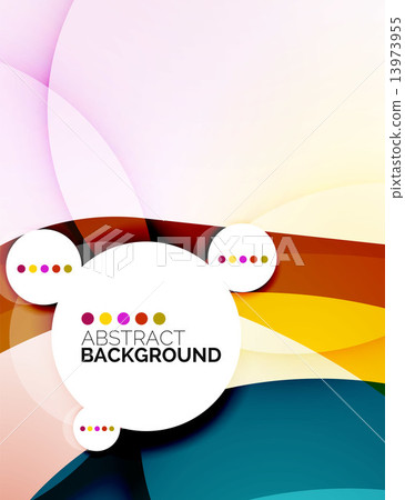 Colorful fresh modern abstract background - Stock Illustration ...