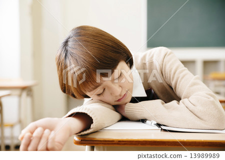 Student Sleeping In Class