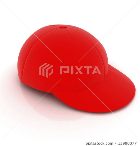 Red peaked cap - Stock Illustration [13990077] - PIXTA