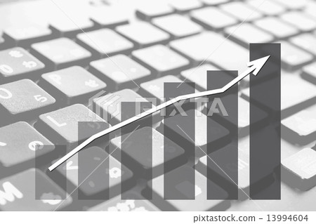 Growth Graph - Net Wind - Stock Illustration [13994604] - PIXTA
