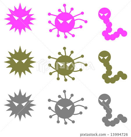 Pathogenic bacteria - Stock Illustration [13994726] - PIXTA