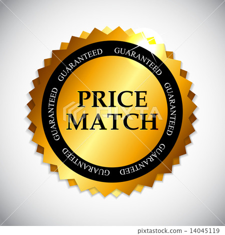 Price Match Label Vector Illustration - Stock Illustration [14045119 ...