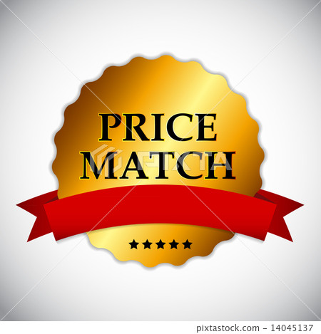 Price Match Label Vector Illustration - Stock Illustration [14045137 ...