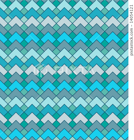 vector chevrons abstract geometric - Stock Illustration [14054121] - PIXTA