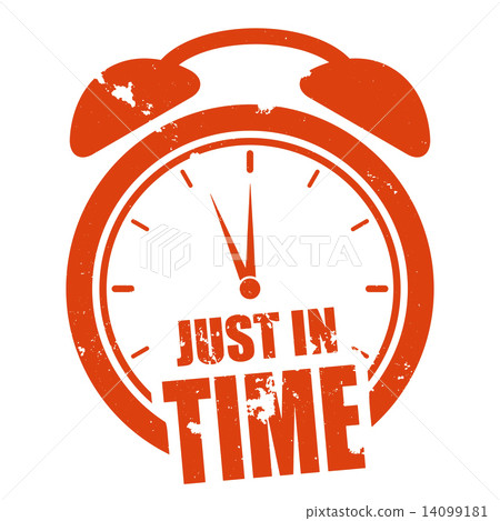 just in time - Stock Illustration [14099181] - PIXTA