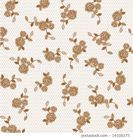 Rose pattern - Stock Illustration [14108175] - PIXTA