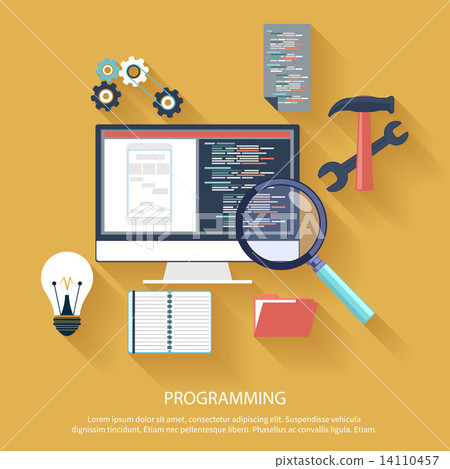 Programming concept - Stock Illustration [14110457] - PIXTA