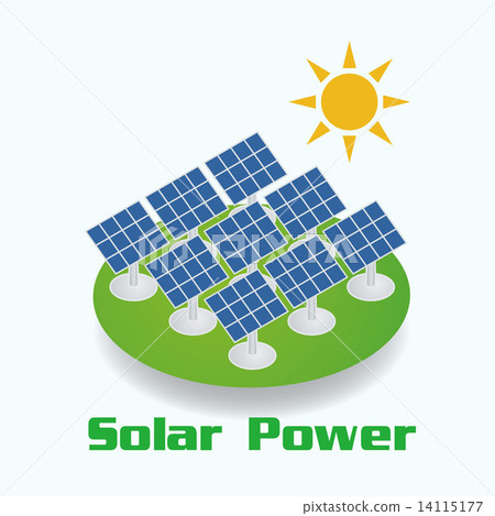 Photovoltaic Image Illustration - Stock Illustration [14115177] - PIXTA