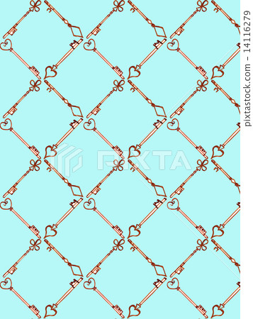Key Lattice Pattern Check Light Blue Blue... - Stock Illustration ...