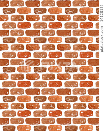 Brick brick brick pattern drawing wallpaper... - Stock Illustration ...