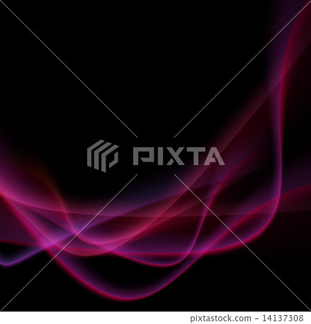 Bright neon swoosh speed wave background - Stock Illustration [14137308 ...