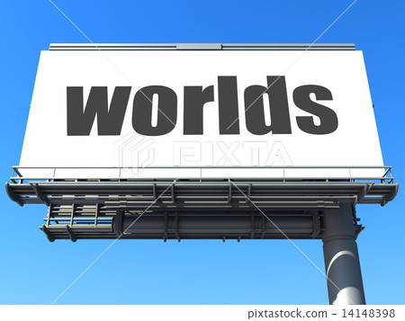 word on billboard - Stock Illustration [14148398] - PIXTA