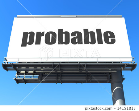 word on billboard - Stock Illustration [14151815] - PIXTA