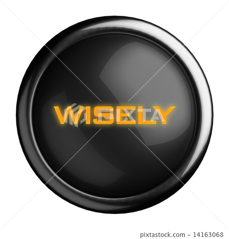Word on black button - Stock Illustration [14163068] - PIXTA