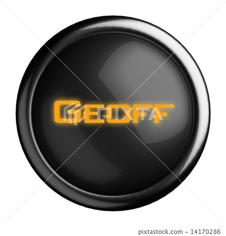 Word on black button - Stock Illustration [14170286] - PIXTA