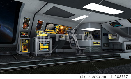 Stock Illustration: spaceships, on-board ship, spaceship - Stock Image ...