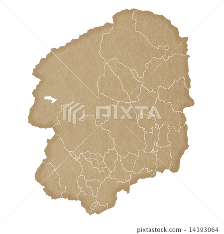 Tochigi Prefecture Map - Stock Illustration [14193064] - PIXTA