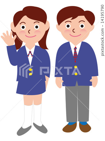 Blazer uniform student - Stock Illustration [14195790] - PIXTA