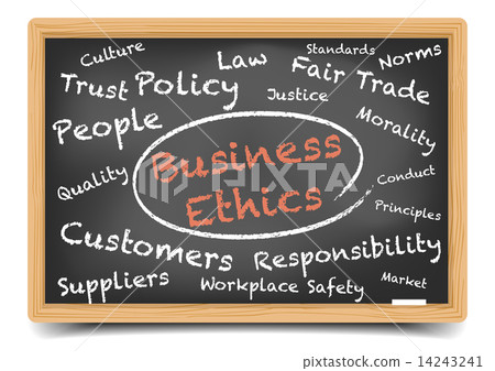 Wordcloud Business Ethics - Stock Illustration [14243241] - PIXTA