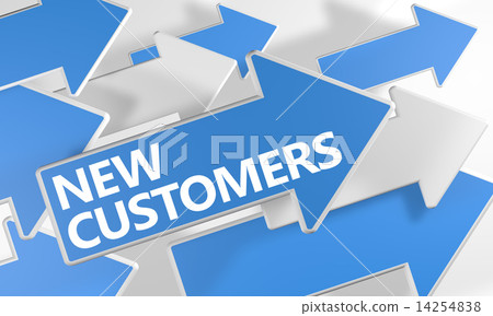 New Customers - Stock Illustration [14254838] - PIXTA