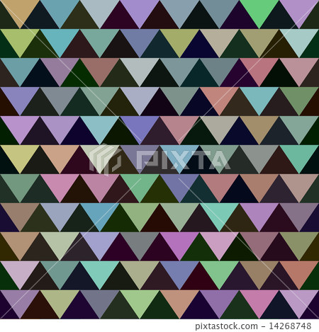 Seamless triangle pattern. Vector background.... - Stock Illustration ...
