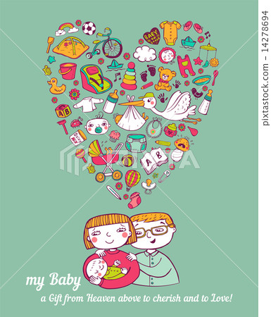 Baby Care - Stock Illustration [14278694] - PIXTA