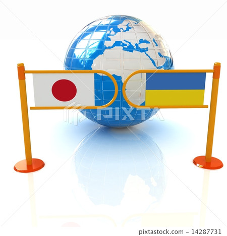 Three-dimensional image of the turnstile and... - Stock Illustration ...