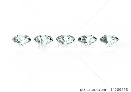 Five diamonds - Stock Illustration [14289458] - PIXTA