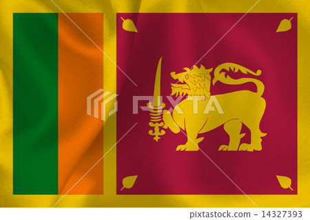 斯里蘭卡國旗的旗幟-插圖素材 [14327393] - PIXTA圖庫