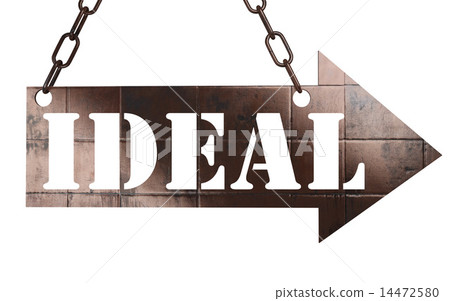 ideal word on metal pointer - Stock Illustration [14472580] - PIXTA
