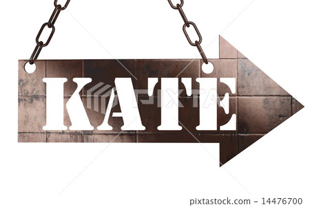 kate word on metal pointer - Stock Illustration [14476700] - PIXTA