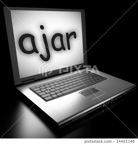 ajar word on laptop - Stock Illustration [14481146] - PIXTA