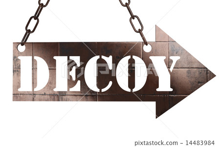 decoy word on metal pointer - Stock Illustration [14483984] - PIXTA