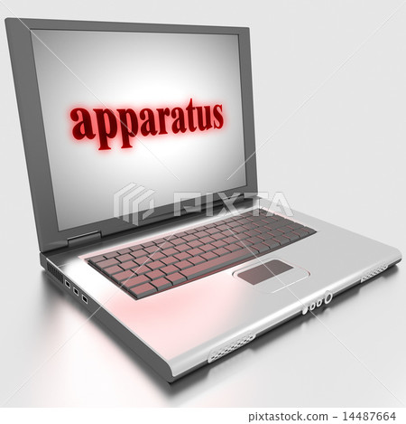 apparatus word on laptop - Stock Illustration [14487664] - PIXTA