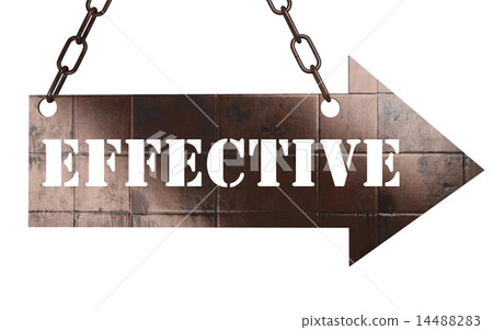effective word on metal pointer - Stock Illustration [14488283] - PIXTA