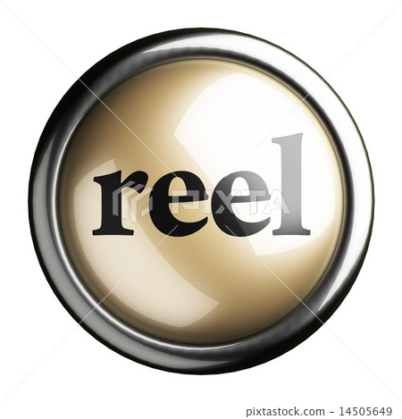 reel word on isolated button - Stock Illustration [14505649] - PIXTA